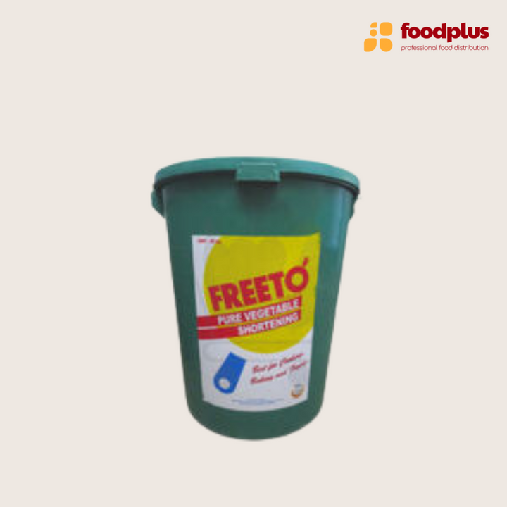 Freeto Shortening Pure Vegetable Shortening - 11kg GWT – Food Plus ...