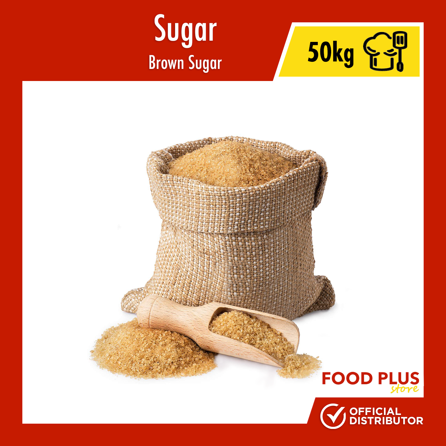 Repacked Raw Brown Sugar (1kg) – Food Plus Store